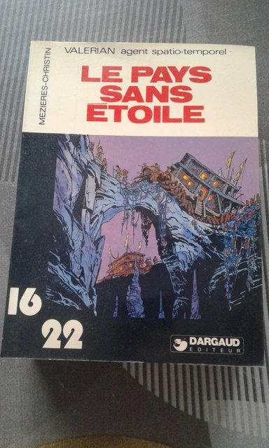BD PETIT FORMAT*VALERIAN agent spatio-temporel*16/22 DARGAUD le pays ...