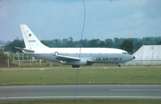 ORIGINAL MILITARY AIRCRAFT Plane Colour Slide Of A Usaf Boeing 737 ...