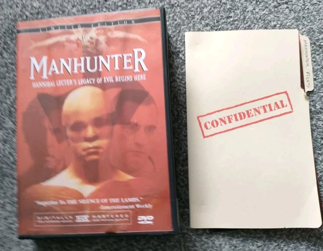 MANHUNTER - LIMITED Edition Release With Collectors Dossier (DVD, 2 ...