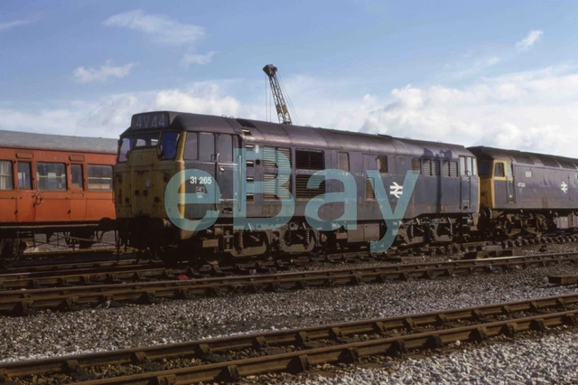 35MM RAILWAY SLIDE of Class 31 31265 @ Reading depot Copyright to Buyer ...