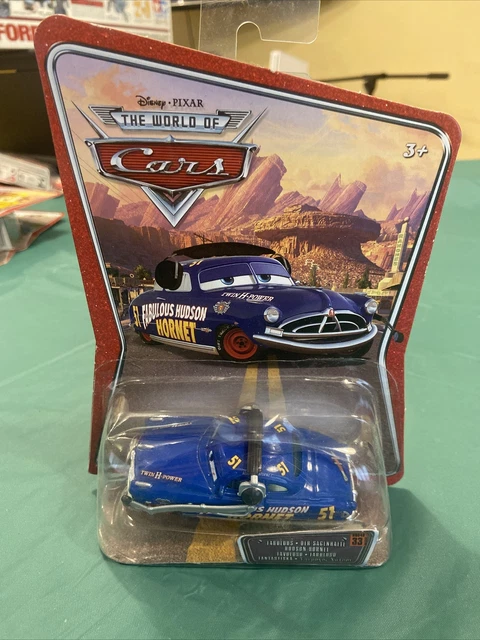 DISNEY PIXAR CARS World Of Cars Fabulous Hudson Hornet Pit Crew #33 New ...