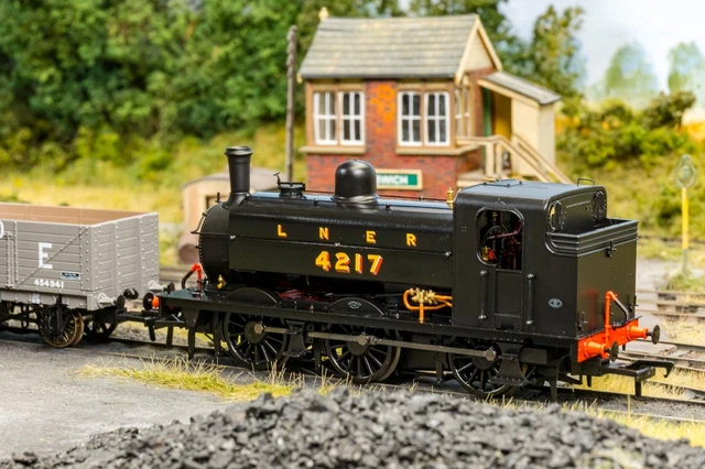RAPIDO 958005 LNER J52/2 No. 4217 LNER Plain Black - OO GAUGE £149.00 ...