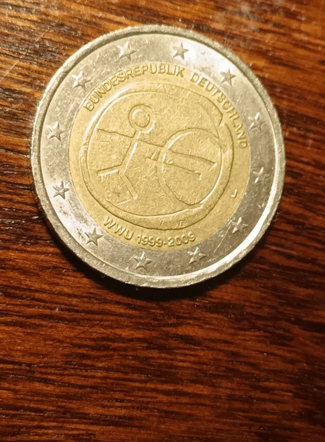 2 EURO MÜNZE mit Strichmännchen - Serie WWU 1999-2009 - seltene Münze EUR 1.000,00 - PicClick DE