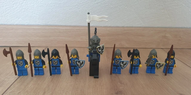 LEGO RITTER FIGUREN, Drachenritter, Löwenritter, Falkenritter, Robin ...