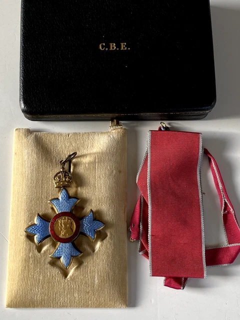 ORIGINAL CBE Commander ofthe Order of the British Empire Neck Badge ...