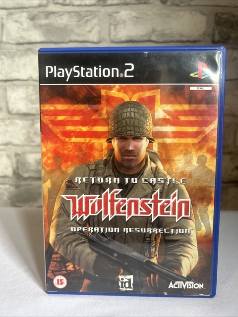 RETURN TO CASTLE Wolfenstein: Operation Resurrection - Ps2 - Inc Manual ...