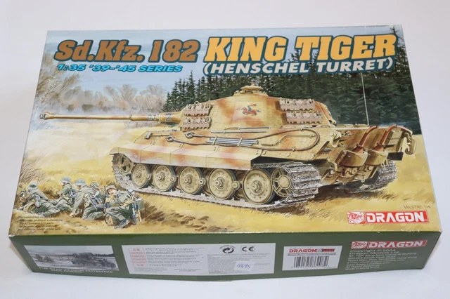 DRAGON 6208 SD.KFZ.182 Kingtiger Henschel Turret 1:35 EUR 43,95 ...