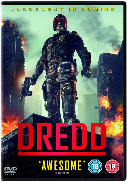 DREDD (DVD) KARL Urban Olivia Thirlby Lena Headey Domhnall Gleeson Wood ...
