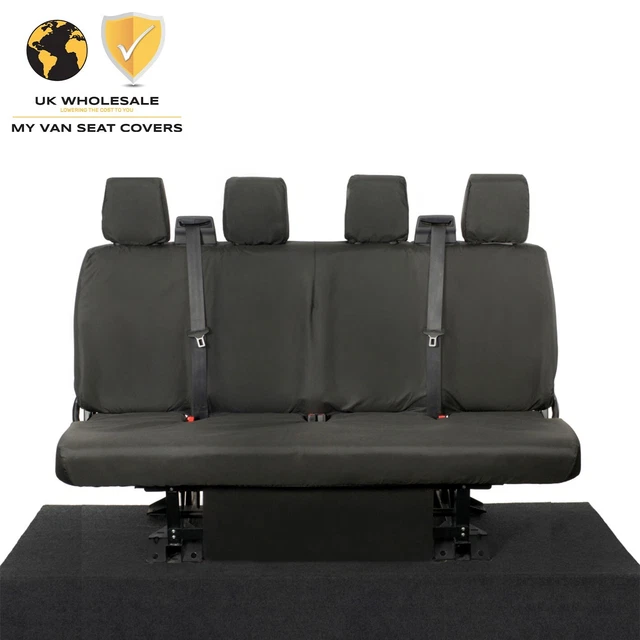 FORD TRANSIT VAN Double Chassis & Tipper Mk8 2014+ Rear Seat Covers ...
