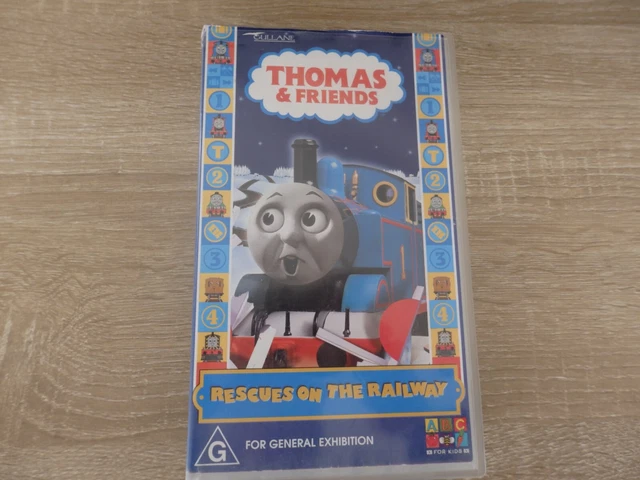 ABC KIDS THOMAS & Friends Rescues On The Railway Vhs Video Tape 2002 ...