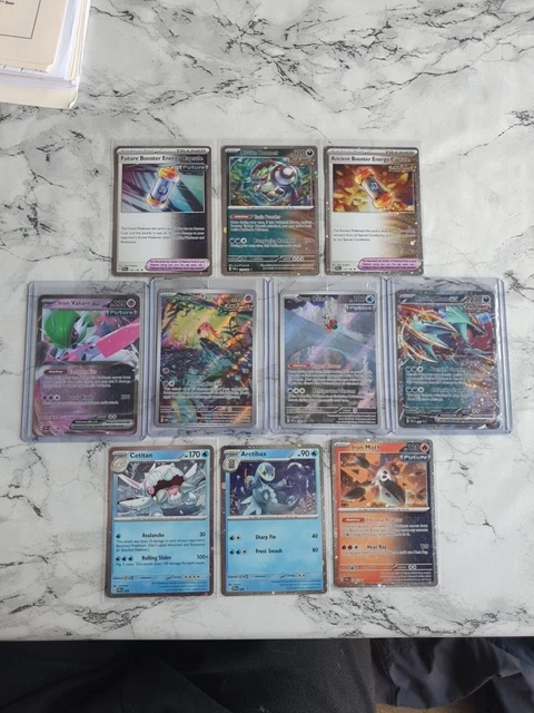 BUNDLE OF 10 PROMO Paradox Rift Pokemon TCG Cards - Valiant Bundle ...