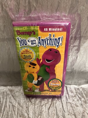 BARNEY VHS LOT 3x Barney's Musical Castle House You Can Be Anything EUR ...