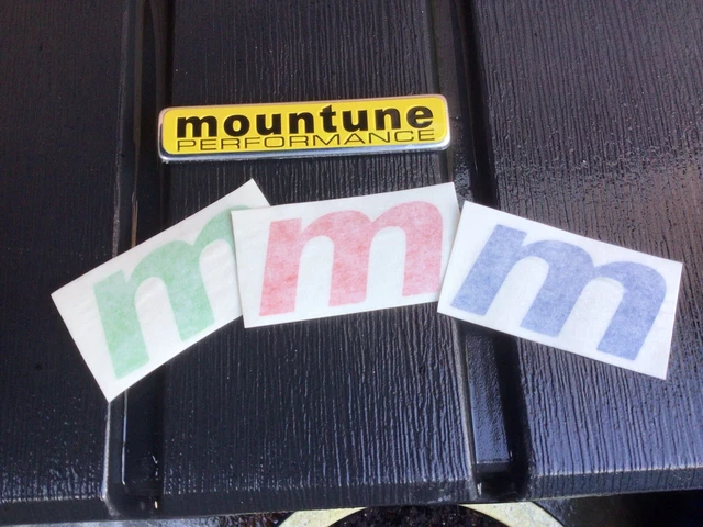 FORD FOCUS RS Mk2 Rare Original Mountune Boot Badge From 2010**New Old ...