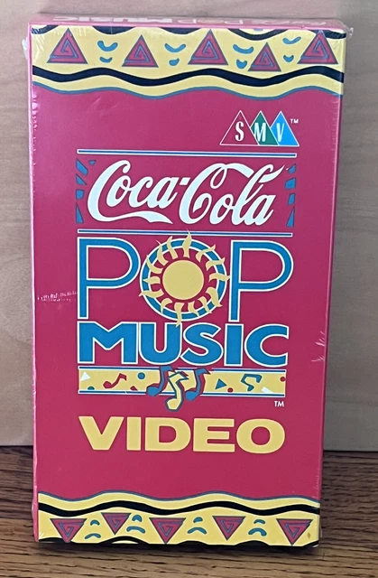1991 SMV COCA-COLA Pop Music Video VHS L.L. Cool J Cheap Trick Willie ...
