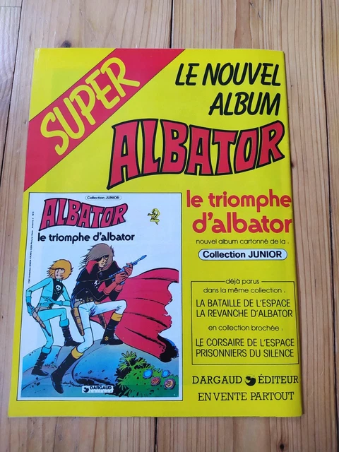 LE JOURNAL DE Captain Fulgur n°9 Albator avec poster Sankukaï Harlock ...