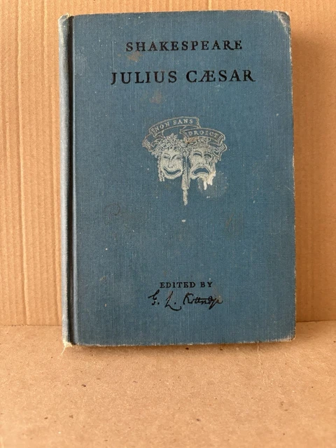 VINTAGE SHAKESPEARE &JULIUS Caesar" Book - 1939 £13.29 - PicClick UK