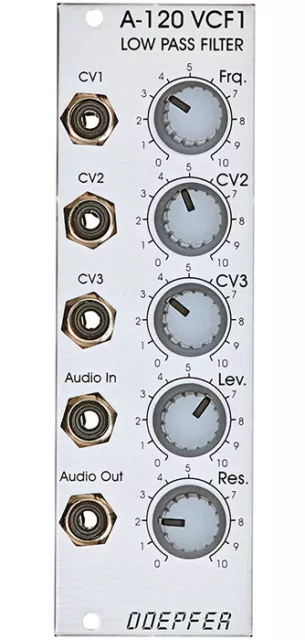 NEW DOEPFER A-120 24db low pass filter module, eurorack. $175.95 ...