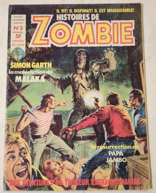 HISTOIRES DE ZOMBIE N°3 .... Bande Dessinee EUR 5,00 - PicClick FR