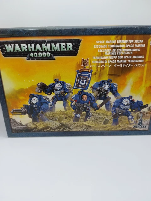 WARHAMMER 40K SPACE Marine Terminator Box Set 5 Models New £22.00 ...