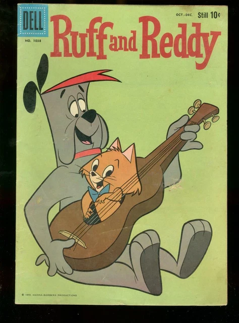 RUFF AND REDDY Four Color #1038 Dell Hanna-Barbera Tv G/Vg £28.99 ...