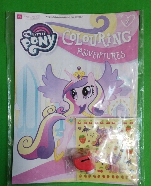 MY LITTLE PONY Colouring Adventures Magazine #7 Princess Cadances New ...