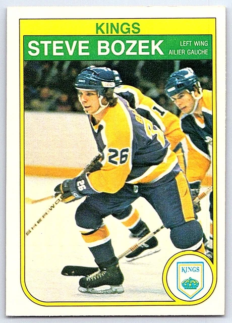 1982-83 O-PEE-CHEE **C** Steve Bozek recrue Los Angeles Kings #151 EUR ...