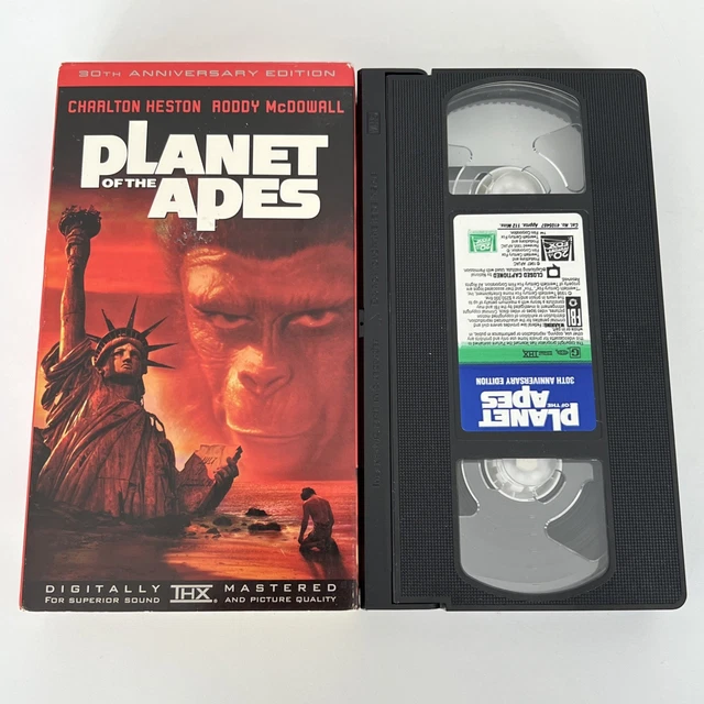PLANET OF THE Apes (VHS, 1998, 30th Anniversary Edition) $6.07 ...