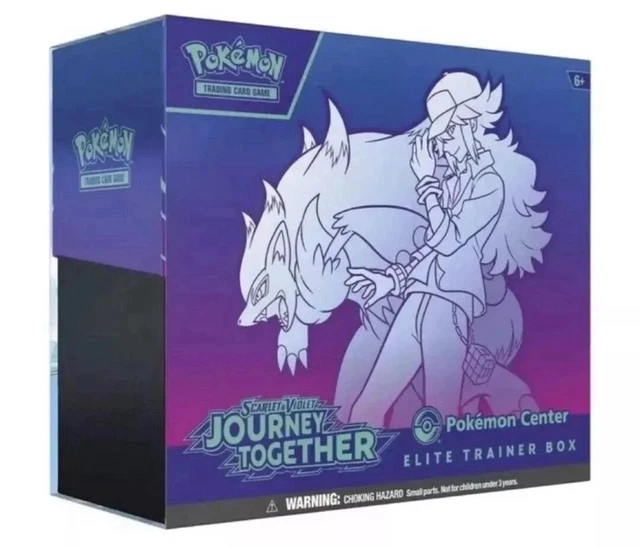 POKÉMON TCG SCARLET & Violet Journey Together Pokemon Center Elite ...