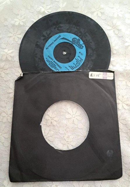 ALTERED IMAGES - Happy Birthday - 7" Vinyl Single Record 1981 Vintage £ ...