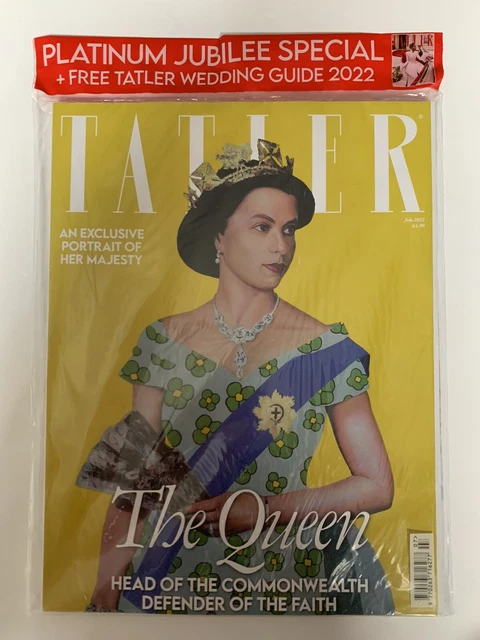 **QUEEN ELIZABETH II Royal Family Platinum Jubile Uk Tatler Magazine 2022** £39.99 - PicClick UK