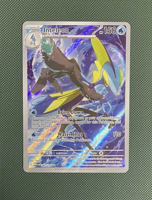 POKÉMON TCG - Mega Evolutions - Inteleon 142/132. £4.00 - PicClick UK