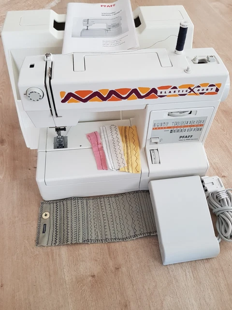 PROFI NÄHMASCHINE PFAFF varimatic ELASTIC 6087 Top Zustand ...