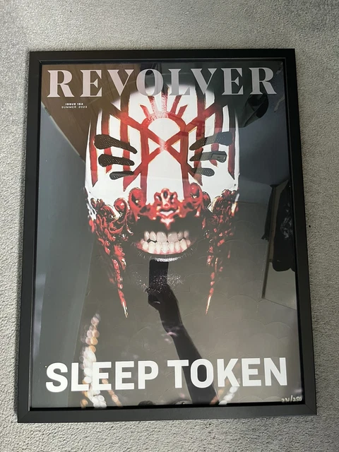 SLEEP TOKEN RARE Art Print - Revolver Magazine - 18x24 Inches - 250 ...