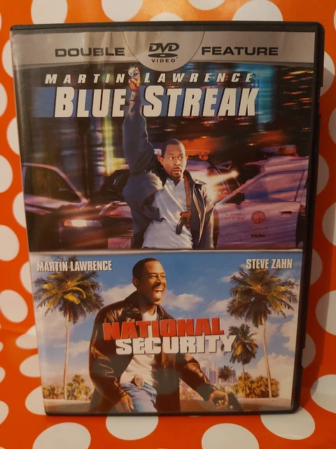 BLUE STREAK. NATIONAL Security. Movies. Dvd. Martin Lawrence $12.00 ...