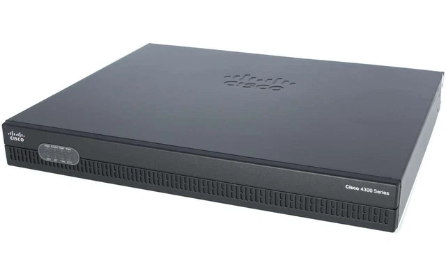 CISCO ISR4321/K9 ISR 4321 Router 8GB Mem IPBase Securityk9 AppxK9 ...