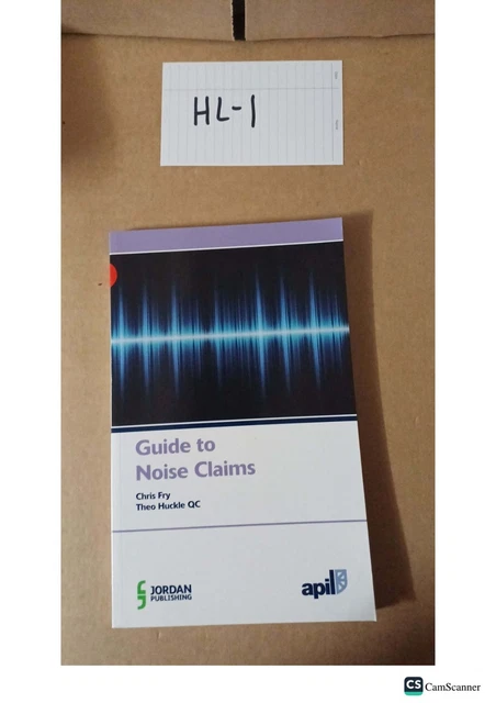 GUIDE TO NOISE Claims By Chris Fry And Theo Huckle £59.41 - PicClick UK