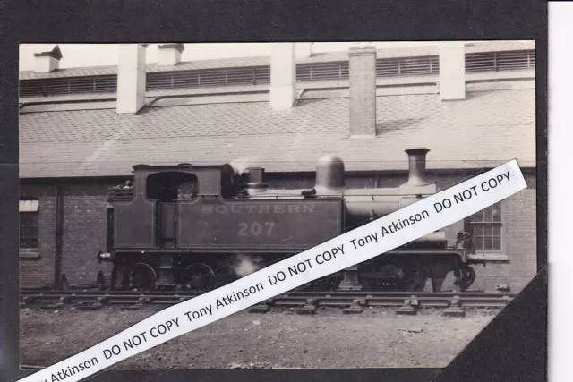 Southern Railway Ex Landswr O2 Class 0 4 4t No 207 Vintage Image