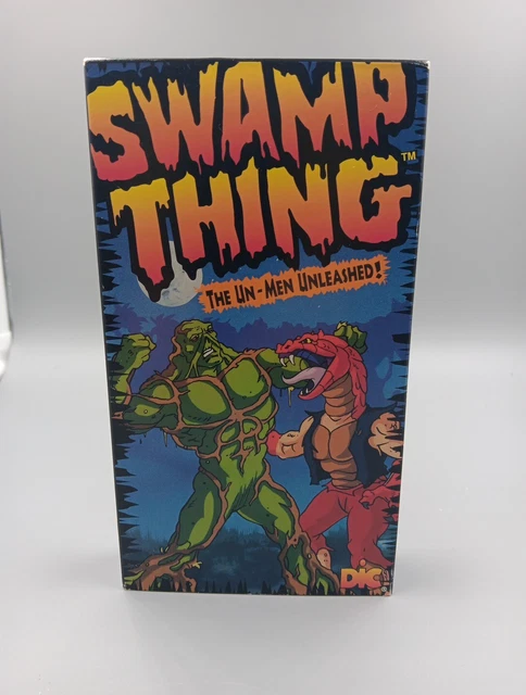 SWAMP THING: THE Un-Men Unleashed Animated Vhs Video, Dic Enterprises ...