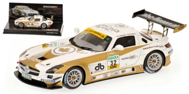 MINICHAMPS 1:43 MERCEDES BENZ SLS AMG GT3 BAUMAN ADAC GT 2011 £82.80 ...
