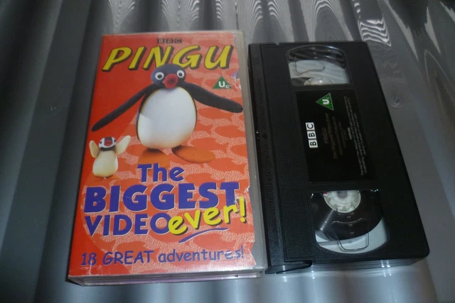 PINGUE THE BIGGEST Video Ever B.b.c. Vhs/Pal £10.79 - PicClick UK