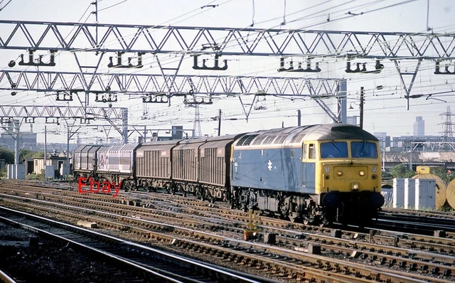 ORIGINAL 35MM COLOUR slide Diesel loco Class 47 no.47130 +rights for ...