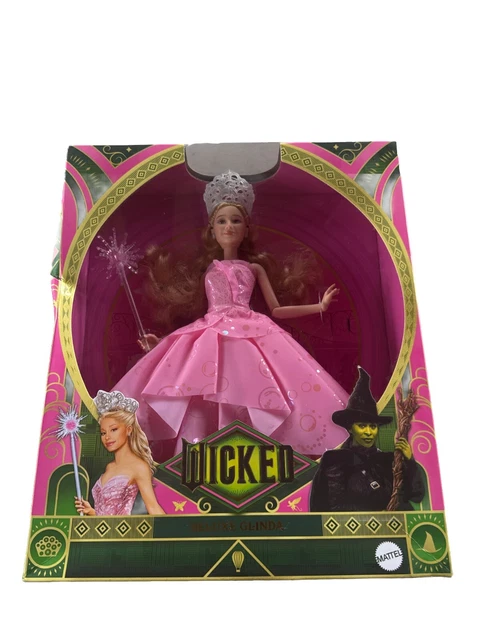 MATTEL WICKED MOVIE Glinda DELUXE Doll MISPRINT ERROR BOX URL 2024 ...