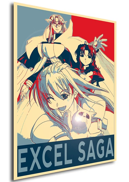 POSTER PROPAGANDA - Excel Saga - Characters EUR 6,90 - PicClick FR
