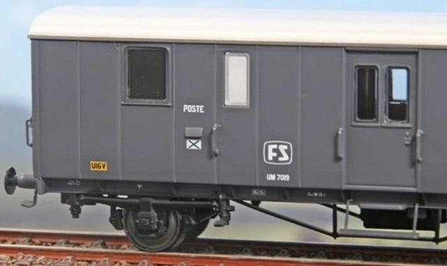 ACME 55351 HO Scale Set "Postale" UM 7019 + UFF 9051 Slate Gray FS Ep ...