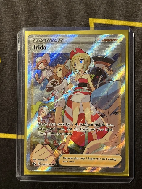 POKEMON KARTE IRIDA Perla Trainer GG63/GG70 Crown Zenith EN EUR 12,99 ...