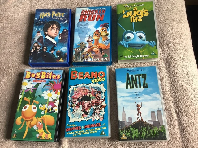 VINTAGE VHS TAPES Bundle Of 6 PG and U £6.00 - PicClick UK