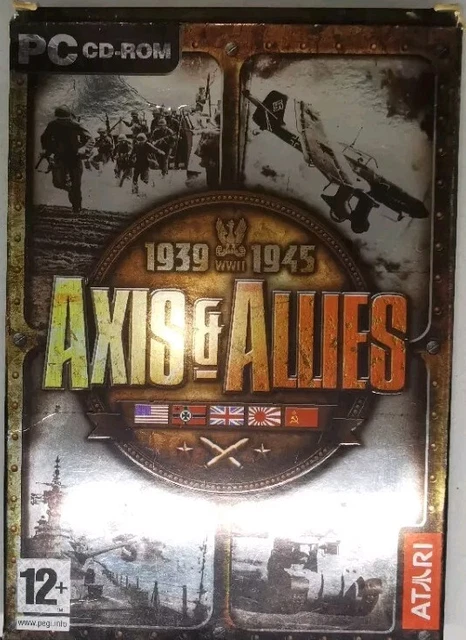 AXIS & ALLIES PC CD-ROM Big Box - Classic Strategy Game with Manual ...