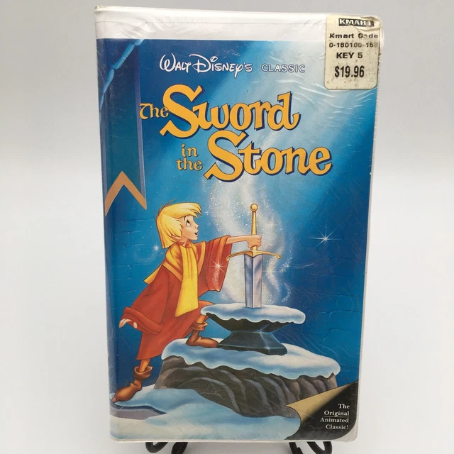 WALT DISNEY CLASSIC VHS SEALED Black Diamond The Sword in the Stone £19 ...