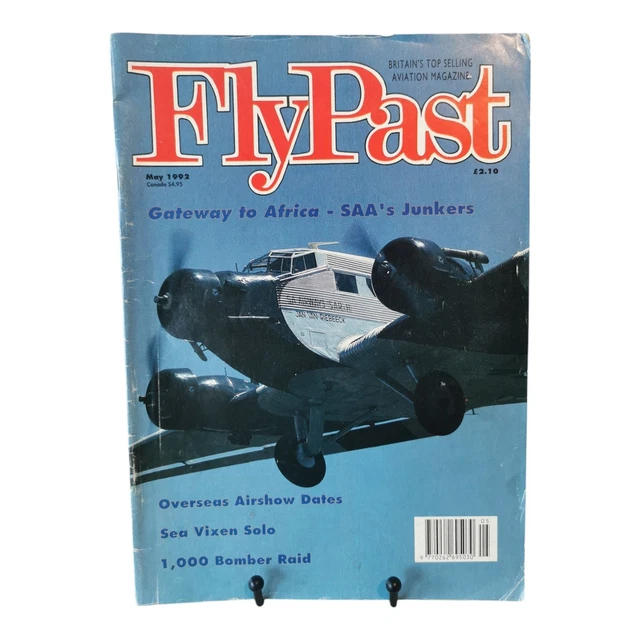 VINTAGE FLYPAST MAGAZINE - May 1992 - Gateway To Africa £4.36 - PicClick UK