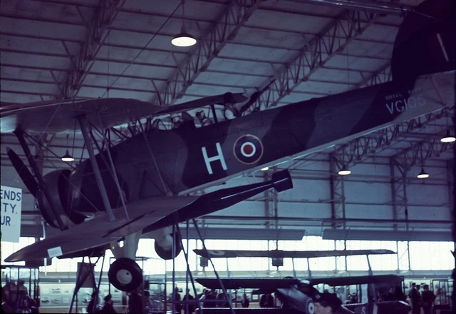 ROYAL NAVY, SWORDFISH, VG105, at Yeovilton, in 1964, TWO aircraft ...